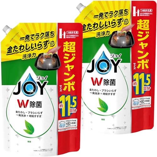緑茶-/詰替×2/4904740652559・パッケージ個数:1・商品サイズ (幅×奥行×高さ) :197mm×94mm×309mm・液性:中性洗剤・原産国:日本・内容量:1 490ml x2・2つの除菌成分でスポンジの除菌*ができます。 ...