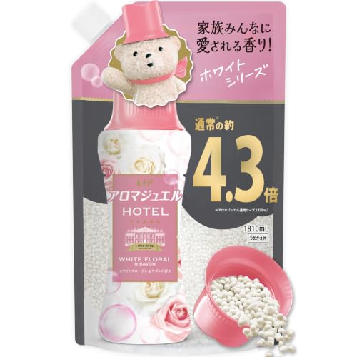 -/詰め替え 1810mL/-・PatternName:ホワイトフローラル&サボンSize:詰め替え 1810mL・パッケージ個数:1・家族みんなに愛される清潔感あふれる香り・家族からもみんなからも愛される香りの香り付けビーズ・柔軟剤に比べ...
