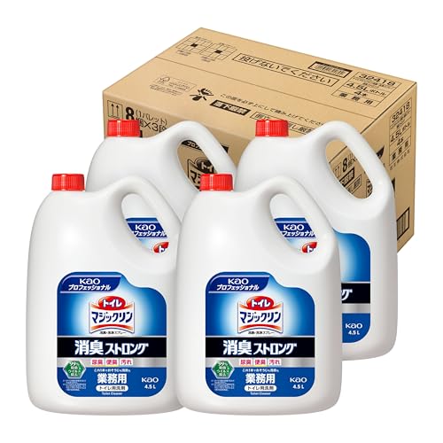 -/ケース販売 業務用 4.5L×4/-・Size:ケース販売 業務用 4.5L×4・パッケージ個数:1・商品サイズ (幅×奥行×高さ) :438×301×311・内容量:4.5L・内容量:4.5Lニオイも汚れもこれ1本。 1本でトイレのお...