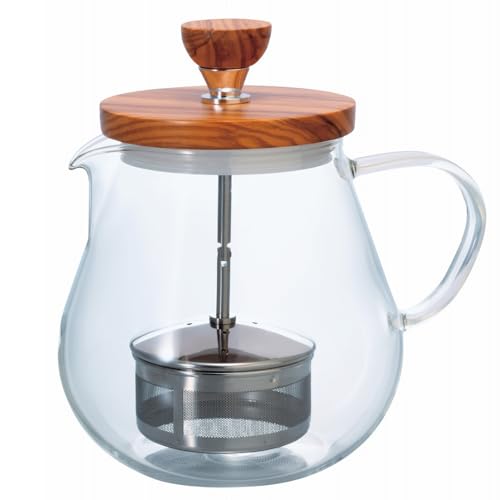 引き上げ式ウッド/700mL/TEO-70-OV・Color:ウッドSize:700mLStyle:引き上げ式・パッケージ個数:1・【茶こしを引き上げるタイプのティーポット】 お茶をお好みの濃さに抽出したら、ティーバックのようにストレーナー...