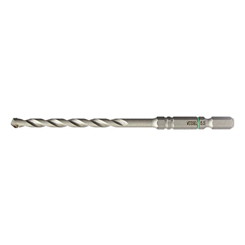 5.5mm-/-/ACD-5.5・Style:5.5mm・パッケージ個数:1・サイズ:全長/122mm・モルタル・ブロック・レンガ・ALC・石膏ボードなどの穴あけ。・プラグアンカー挿入やプラグレスビス用の下穴あけに。・切削抵抗を軽減し、低ト...