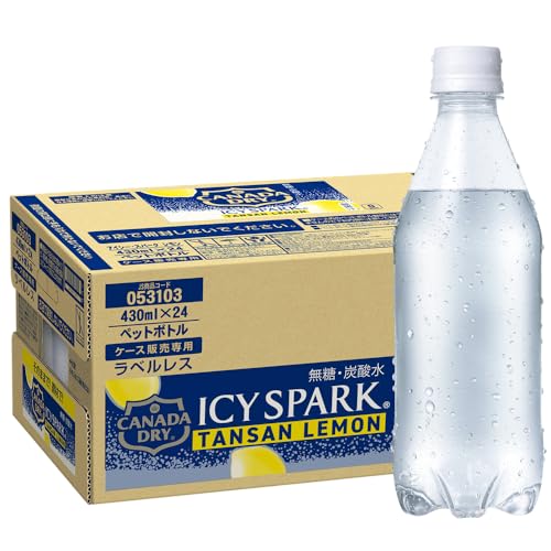透明/ラベルレス430ml×24本/4902102147811・Size:ラベルレス430ml×24本・ラベルを剥がすプチストレスがないラベルレスボトルで家での飲用にぴったり・種類: 1ケース・サイズ: 430ミリリットル (x 24)・色...