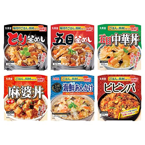 -/6個アソート/-・FlavorName:6種アソートPatternName:レンジで簡単! シリーズ・パッケージ個数:1・商品サイズ：?37.3cm x 17.2cm x 16.2 cm商品紹介 ・「ごはん」と「具材」がセットになった商...