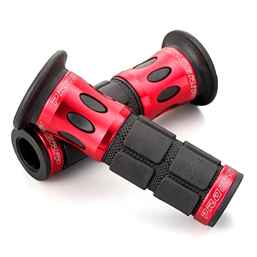 レッド/115mm/98100・Color:レッド・パッケージ個数:1・【用途】原付バイク用22mmハンドルグリップ・【材質】スタンダードラバー/アルミリング・【仕様1】サイズ:115mm、内径(左/右):22mm/25mm・【仕様2】エン...