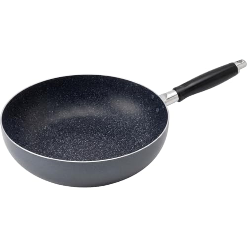 単品ブラック/炒め鍋28cm/RA-9650・Size:炒め鍋28cmStyle:単品・パッケージ個数:1・商品サイズ:約 幅45.5×奥行28.3×高さ12.1cm、重量:約650g・鍋の高さ:8cm・本体:アルミニウム合金、内面:ふっ素...