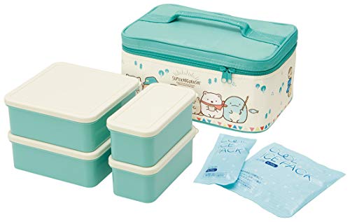 3340mlすみっコ キャンプ/3440ml/KCPC4-A・パッケージ個数:1・サイズ:ランチバッグ＝幅14×奥行28.3×高さ18.5cm 弁当箱（大）＝幅17×奥行17×高さ6.5cm 弁当箱（小）＝幅17×奥行8.5×高さ6.5cm...
