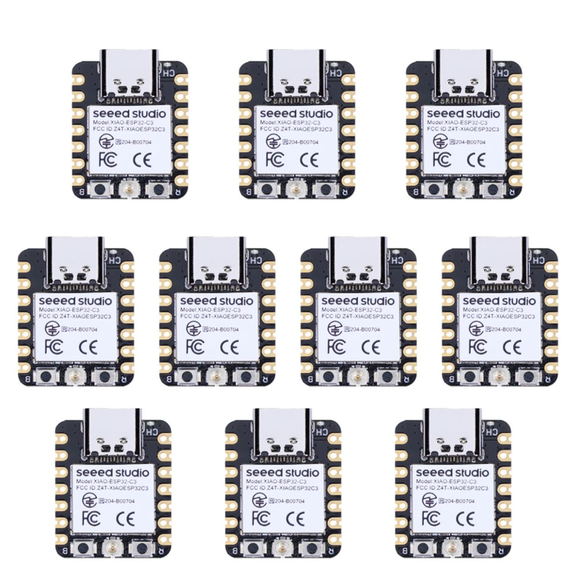 ・プロセッサー:ESP32-C3 SoC (最大160MHz動作、RISC-Vシングルコア32ビットチップ) ・無線:2.4GHz Wi-Fi、Bluetooth 5.0/Bluetooth メッシュ ・オンチップメモリ:400KB SRA...