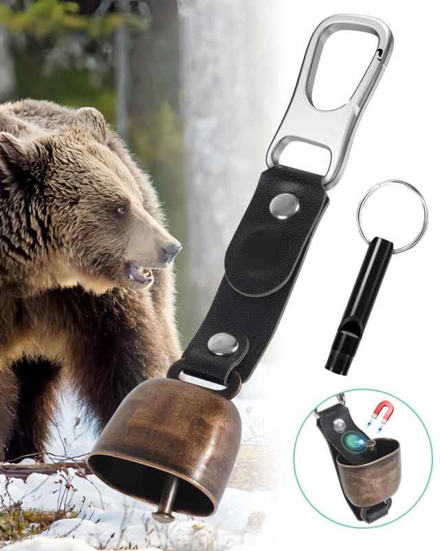 takyu 熊鈴 完全消音 熊よけ鈴 BEAR BELL 消音機能付き 熊よけベル 軽量 熊防止 猛獣避け ホイッスル付き 登山 山歩き 山菜取り 渓流釣り【登山やアウトドアの必需品】熊鈴は、山歩きのアクシデントに「備える」ベルです。熊や鹿...