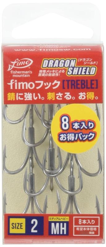 カルモア fimoフック 釣り針特殊メッキにより脅威の防錆性能を発揮