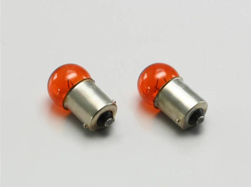 ハリケーン(HURRICANE) ライトバルブ オレンジ 12V23W HA6812ウインカー用のオレンジバルブですシングル球2個入り12V23Wカラー:オレンジバルブ汎用