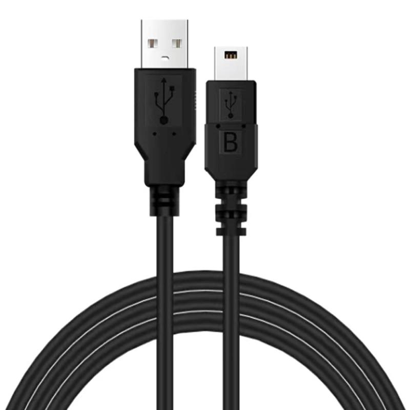 PS3 コントローラー PS3充電コード USB2.0 Aオス-miniBオス コントローラー ケーブル microUSB充電/データケーブル 急速充電 コード 1.8m