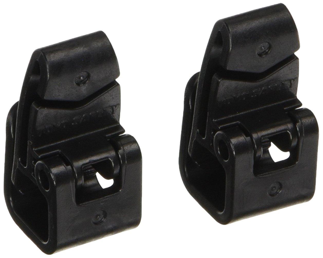 ・適応:溝付ヘルメット ・適応ベルト幅:約25mm ・材質:POM ・入数:2個入り