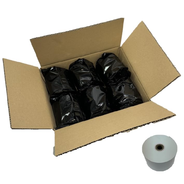 ・入数:6巻 ・紙幅:80mm ・外径:80mm ・長さ:63m ・厚み:75μ ・芯径:12mm ・製造国:日本 ・紙質:感熱紙(ノーマル保存)