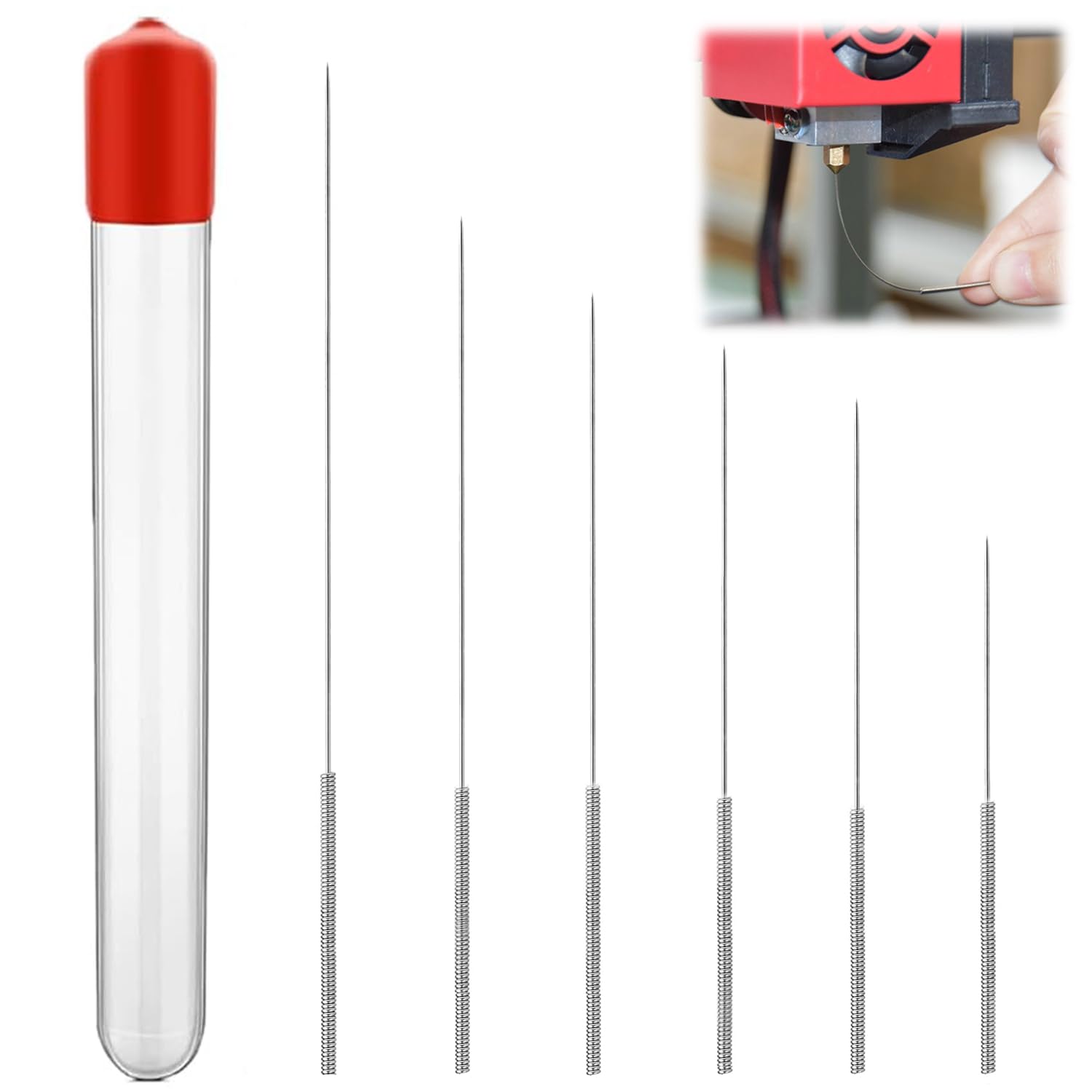 ・入数:6個 ・サイズ:0.15mm、0.2mm、0.25mm、0.3mm、0.35mm、0.4mm ・素材:ステンレススチール