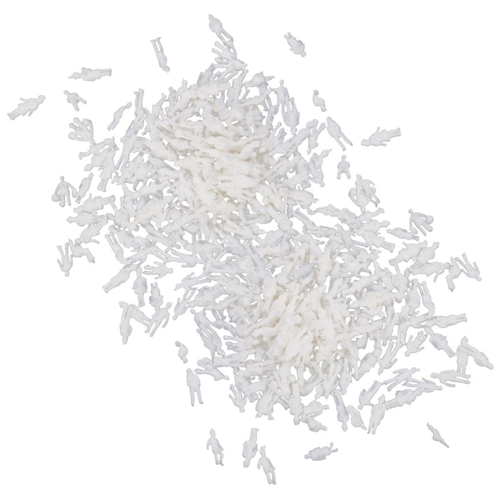 ・サイズ:約0.80.9cm ・スケール:1:200 ・材質:プラスチック ・カラー:ホワイト ・数量:200体セット