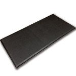 ・材質:PVC ・サイズ:900×450mm ・厚さ:15mm ・カラー:ブラック ・入数:1枚