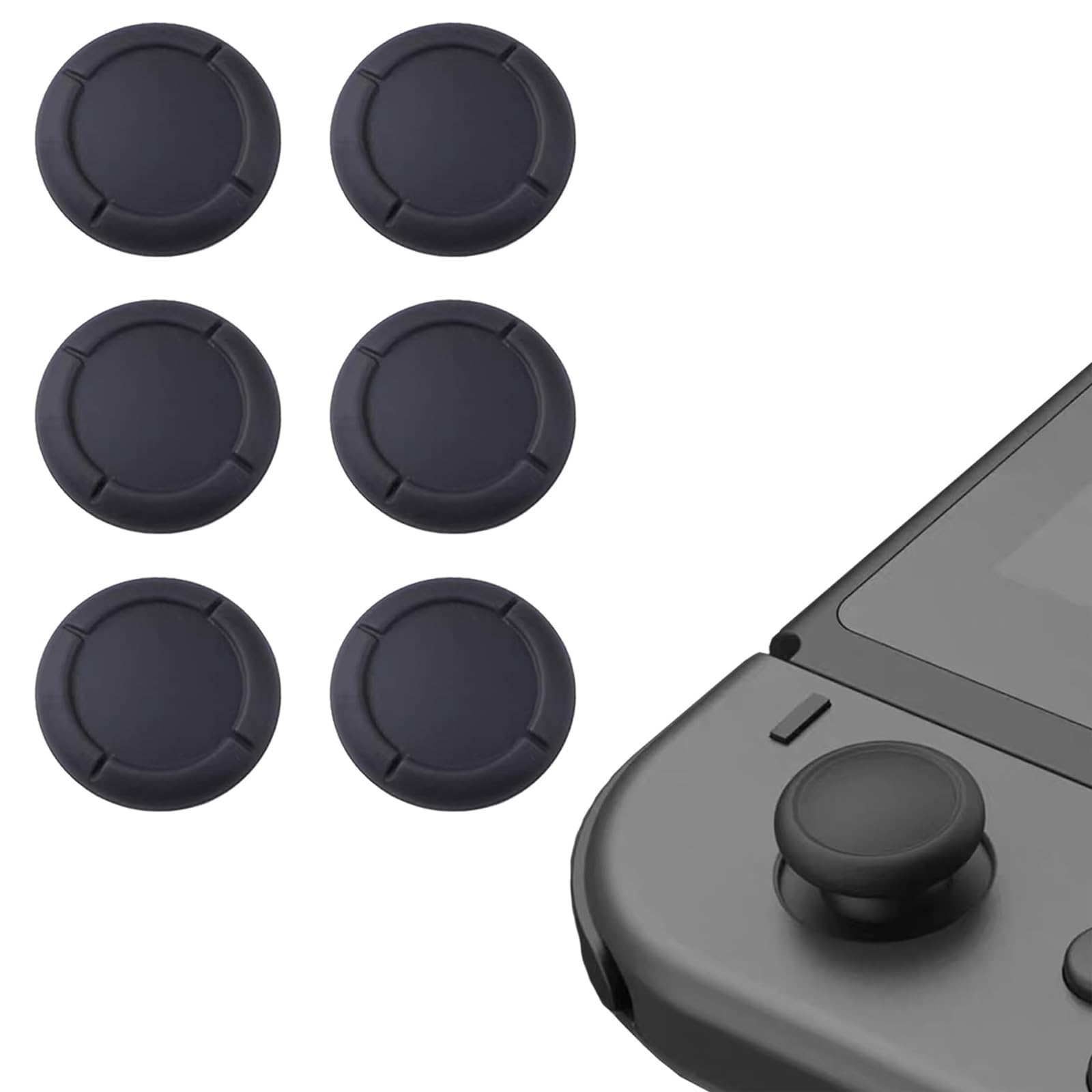 ・対応機種:Nintendo Switch、Switch Lite、Nintendo Switch 有機ELモデル ・素材:シリコン ・セット内容:6点セット