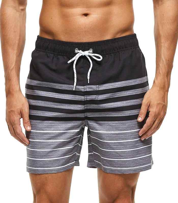 [Hilarocky] (ヒラロキ) 水着 メンズ サーフパンツ 海水パンツ ボードショーツ スイムウェア 水陸両用 速乾 ビーチパンツ【速乾素材】上品なポリエステル素材、抜群の柔軟性を持つため、肌さわりがよく、通気性、撥水性を重ね待ち、濡...