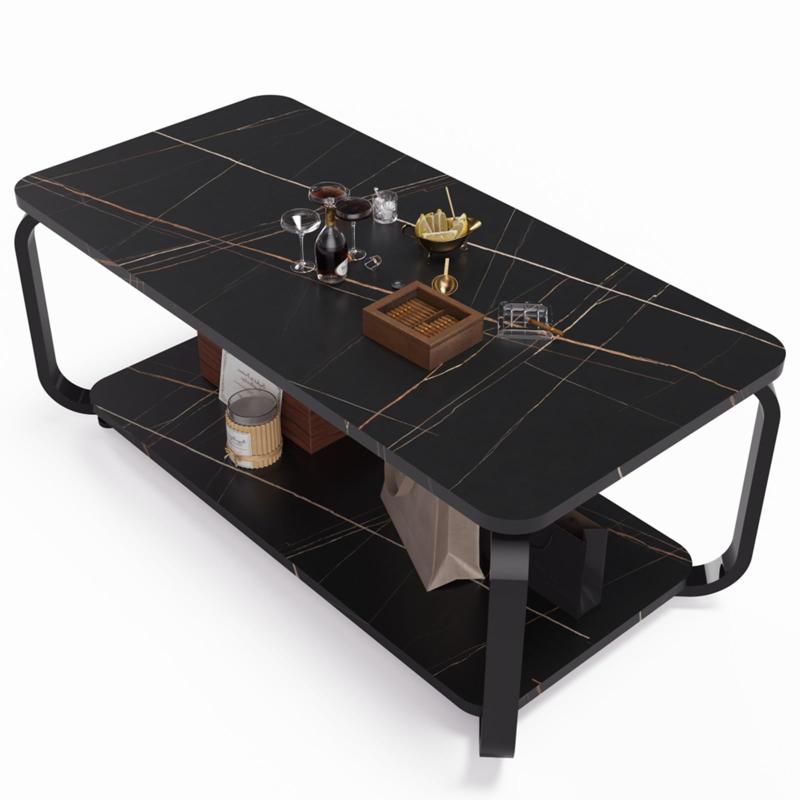 Embrace life ローテーブル 収納付きしセンターテーブル コーヒーテーブル リビング テーブル R角保護 副80cm