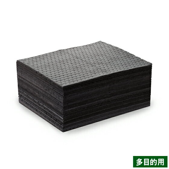 商品説明 数量 100枚（1箱） 販売元 （有）インポートハウス サイズ 縦40cm×横50cm×厚み約2mm 能力 吸収量：約480ml/枚　約48L/箱 素材 PP（ポリプロピレン） 用途 漏油対策、油作業、油回収作業、ガソリンスタンド...
