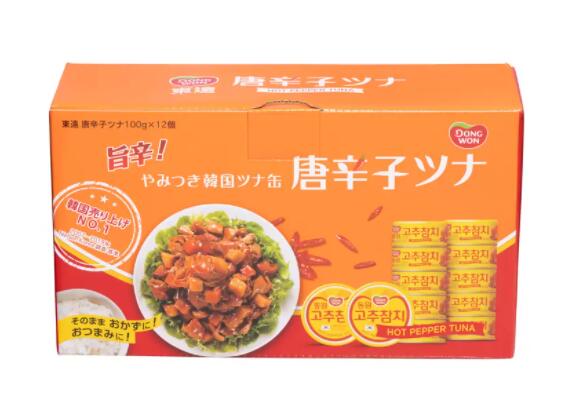 商品の特徴 ・韓国売上NO1ツナ缶 ・韓国で40年以上愛用されているツナ缶 ・唐辛子とトマトペーストがよく合う ・パスタやサラダなどトッピングで使用