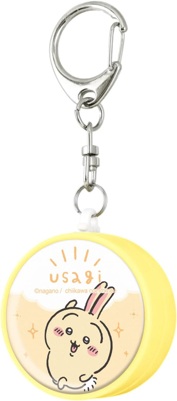 ネコポス配達 ポスト投函・荷物追跡可能・配達日時指定不可 グルマンディーズ ちいかわ 防犯ブザー 『ちいかわ』のキャラクターが描かれた防犯ブザー。 テスト用電池(CR2032型)が付属。 【キャラクター】うさぎ。 【サイズ】本体：約46mm...