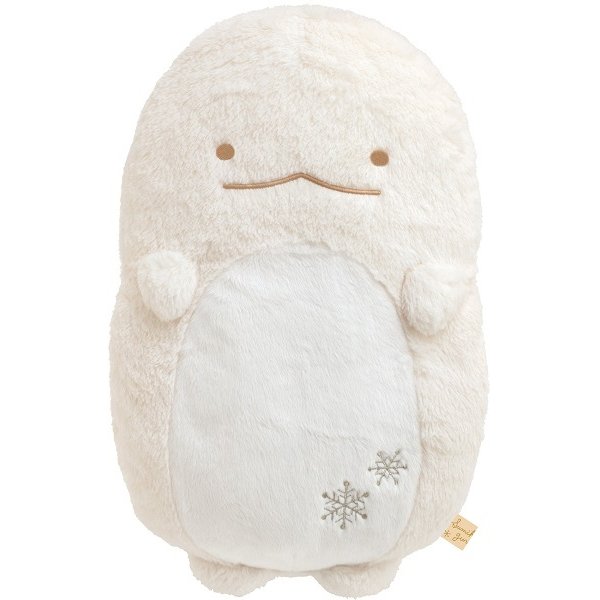 ぎゅっとするとほんのりあったかいぬいぐるみが新登場！ 雪のようにまっしろなカラーリングで、冬のインテリアにもぴったりです♪ ぽかぽかハンドマフタイプなので、おなかに手を入れてぎゅ〜っとできるよ☆ リラックスタイムのお供にオススメ♪とかげと一...