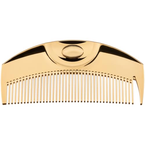 ゴールド/1個 (x 1)/LCT-158・パッケージ個数:1・K24GPシリーズは、純金を表面加工に使用したLOVE CHROMEヘアコームの最上級シリーズ。ツキは日本古来の伝統的な櫛のかたちが特徴的。軽量・コンパクトでお出掛け時の携帯用...