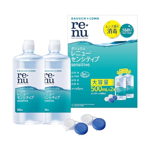 無色透明/500ml×2/-・Size:500ml×2・パッケージ個数:1・レンズの洗浄、すすぎ、消毒、保存　すべてが1ボトル・国際基準をクリアした消毒力*でコンタクトレンズを清潔に。　*ISO14729スタンドアロン消毒試験第一基準適合・...