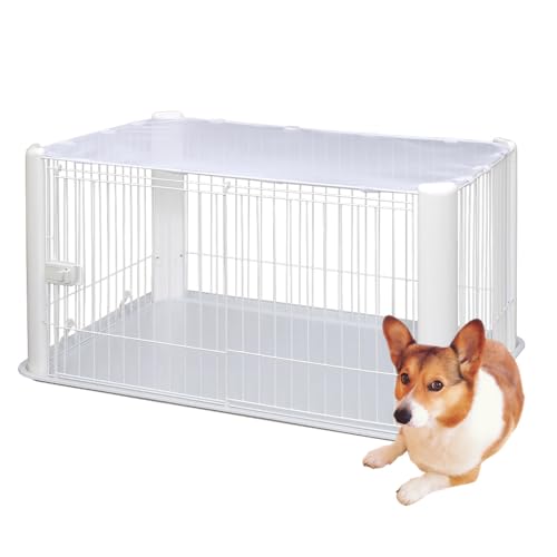 中型犬用ホワイト/113L x 79W x 60H cm/CLS-1130Y・Style:中型犬用Color:ホワイト・パッケージ個数:1・【商品サイズ（幅×奥行×高さ）】：113×79×60cm・【商品説明】：シンプルなカラーでインテリア...