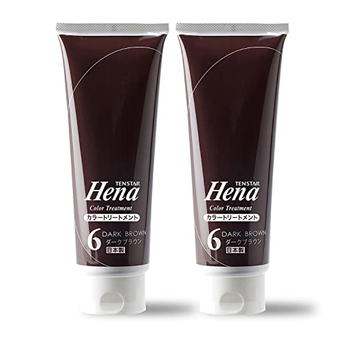 (ダークブラウン)/250g × 2本入り/-・Color:<ダークブラウン>Size:250g × 2本入り・パッケージ個数:1・【髪を傷めない】優れたトリートメント効果を持つ「ヘンナ葉エキス」を配合だから、繰り返し使っても髪...