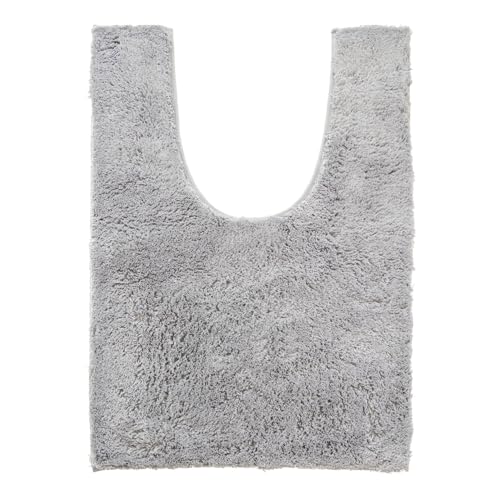 トイレマット(耳長)グレー/65 x 90 cm (長方形)/4548622445176・Color:グレーStyle:トイレマット(耳長)・パッケージ個数:1・サイズ:約90cm×65cm(首下 約50cm)・マットの高さ:約26mm・素...