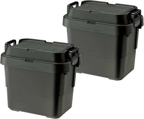 本体 2個セットブラック/TC-20S/TC-20S・Style:本体 2個セットColor:ブラックSize:TC-20S・パッケージ個数:1・天板耐荷重100kgの、頑丈な収納ボックス。・[サイズ]約39.2×29.4×高さ35.7cm...