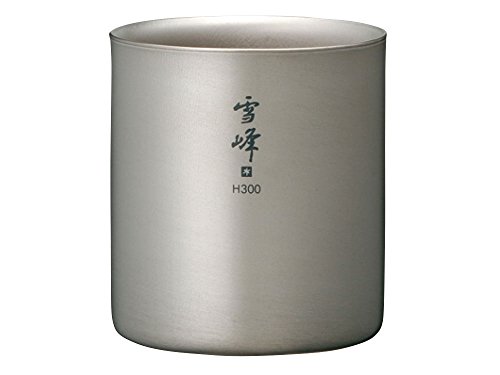 300マルチ/H/TW-123・Size:HStyle:300・パッケージ個数:1・材質:チタニウム・サイズ:径76×86mm・容量:300ml・重量:76g・セット内容:本体、メッシュケース商品紹介 湯呑のようなチタン製のマグカップ。 二...