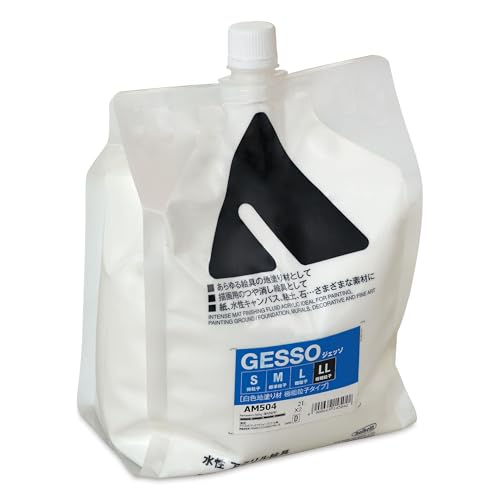 LL 極粗粒子ホワイト/2000ml/AM504・Size:2000mlStyle:LL 極粗粒子・パッケージ個数:1・絵具と一緒に使ってのさまざまな表現をサポートするメディウム(媒体)です。・梱包サイズ: 22.0×12.0×17.0(c...