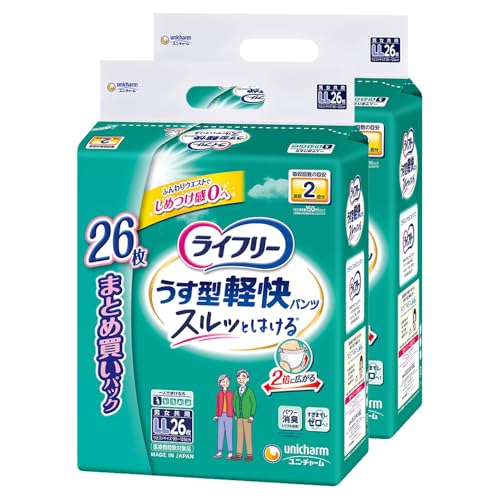 ケース品ホワイト/LLサイズ/-・Size:LLサイズStyle:ケース品・パッケージ個数:1・「スルッとはける」歩ける方のための、「うすくて軽快な」ご本人でも交換しやすい紙パンツです。・特許技術 ご本人でも破りやすい「らくらくステッチ」*...
