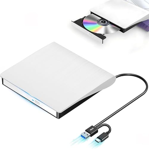 ホワイト/-/-・??【最新テクノロジーを活用した高品質チップ搭載＆高速処理】この外付けCD/DVDドライブは、最新の高品質チップを採用し、データ処理の高速化と精度向上を実現しています。先進的なチップセットにより、ビジネスでの効率的な作業だ...