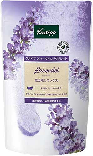 パープル/50グラム(x 6)/-・ScentName:ラベンダーの香りSize:50グラム(x 6)・パッケージ個数:1・本格的な天然ハーブの香りと重炭酸 Na*配合による、きめ細やかな泡の炭酸入浴料「クナイプ スパークリングタブレット」...