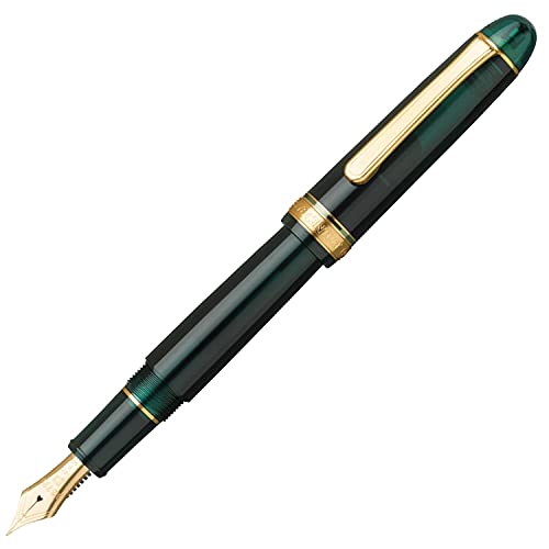 万年筆ローレルグリーン/B 太字/PNB-15000 41-4・Color:ローレルグリーンSize:B 太字PatternName:単品・パッケージ個数:1・プラチナ万年筆 #3776センチュリー 万年筆 B 太字・品番：PNB-1500...