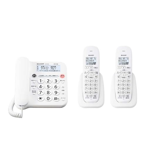 ホワイト/-/JDG33CW・PatternName:2)子機2台・パッケージ個数:1・着信（呼出）音量切替:5段階・切・着信記録:20件・特定番号お断り:100件・増設子機:JD-KE110・留守録（最大録音時間／最大録音件数）:約10分...