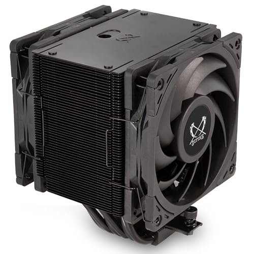 ブラック/-/SCMG-6000DBE・パッケージ個数:1・サイドフロー型 空冷 CPU クーラー（デュアルファン仕様）・サイズ（付属ファン込み）：幅 132 × 奥行き 132 × 高さ 154 mm・ファン：120?mm × 120?m...