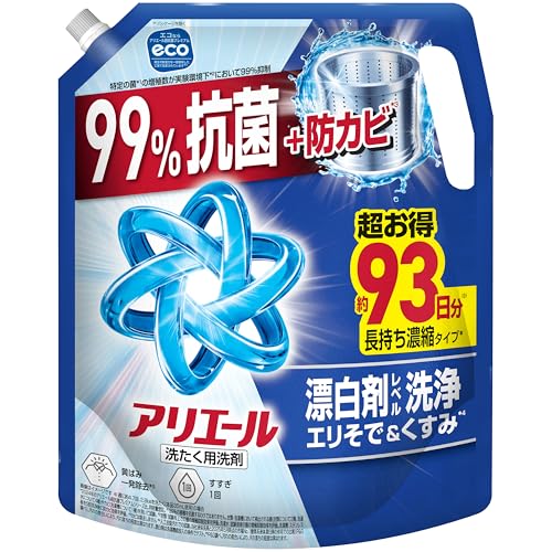 -/詰め替え 2210g/-・Size:詰め替え 2210g・パッケージ個数:1・99%抗菌＋防カビ。衣類・洗濯水・洗濯槽防カビ 洗濯洗剤 ＊99％の菌種を抗菌するわけではありません。衣類・洗濯槽において検出される菌(衣類について2種、洗濯...