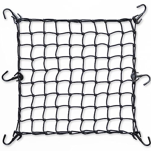 ブラック/L(30L)/MF-4563・Size:L(30L)Color:ブラック・パッケージ個数:1・●サイズ:40×40cm(9マス×9マス)タナックス(TANAX) ツーリングネットV モトフィズ(MOTOFIZZ) ブラック Lサイ...