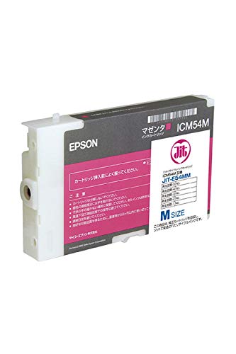 単品マゼンタ/Mサイズ/JIT-E54MM・Color:マゼンタSize:MサイズStyle:単品・パッケージ個数:1・【プリンタ対応機種】・残量表示対応:PX-B310 PX-B31C6 PX-B510・残量表示非対応:PX-B300 P...