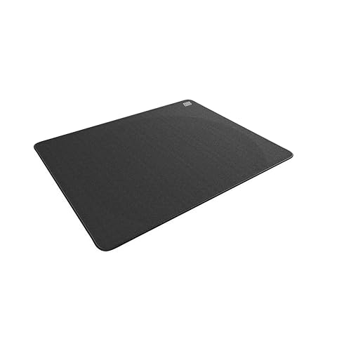 ブラック/490x410mm/EGG-EMB-490-BLK・Color:ブラックSize:490x410mm・パッケージ個数:1・あらゆるゲームジャンルのバランスの取れた表面:動的摩擦と静的摩擦を完璧に調和させ、スムーズなカーソルの動きを...