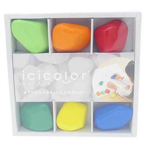6色セットマルチ/ワンサイズ/4.5714E+12・PatternName:icicolor (イシコロール) 6色セット・パッケージ個数:1・対象年齢 :3才以上描いたり、塗ったり、こすったり。創造力が広がる、いしころクレヨン。6色入り(...
