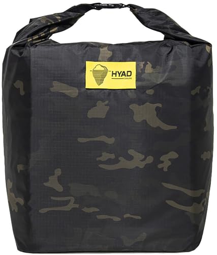 ブラックカモ/18QT/HDC002B・Color:ブラックカモSize:18QT・素材・材質:210D POLYESTER(ポリエステル) 内側防水仕様・サイズ:幅28、高さ32、奥行き22cm 保冷時の有効サイズ・重量:300g・原産国:中国