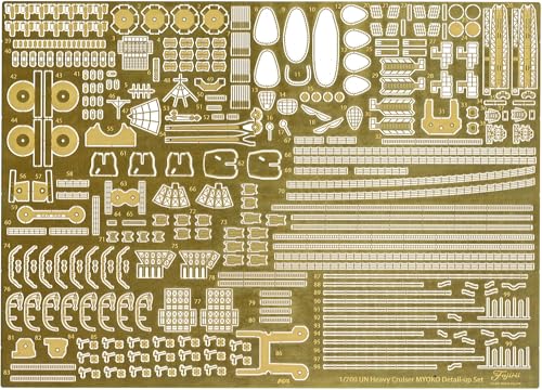 エッチングパーツゴールド/1/700/Gup-133・【スケール】1/700日本海軍重巡洋艦 妙高に対応したエッチングパーツが復刻登場 妙高型重巡洋艦 妙高は太平洋戦争全期間を戦い抜いた高性能巡洋艦。第2次改装後と最終状態を選べるキットに対...