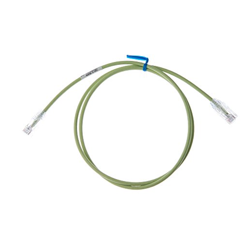 薄緑/1m/UTP28SP1MPG・Size:1mColor:薄緑・パッケージ個数:1・ケーブル外径 3.8mmの極細 Cat6 LANケーブル。 通常径の1/2のスペース・爪折れ防止プラグ採用で高い運用性。 極細径なので取り回しやすく、エ...