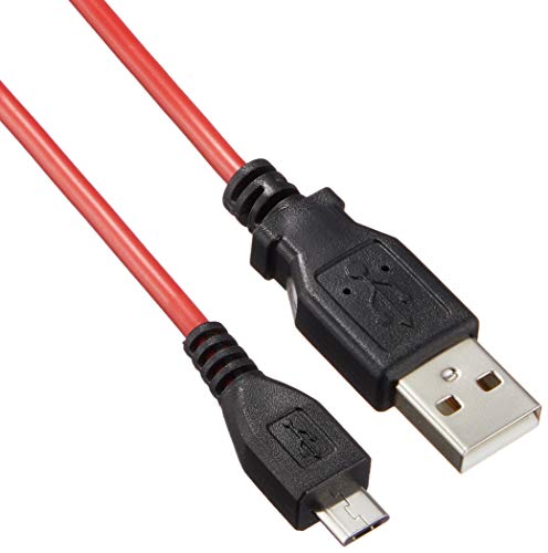 レッド/200cm/microUSB・Size:200cm・パッケージ個数:1・最大出力2.4A対応の高速な充/給電に対応した充電専用ケーブル・対応 : 充電(最大出力2.4A対応)・端子1 : microUSB(オス)・端子2 : USB...